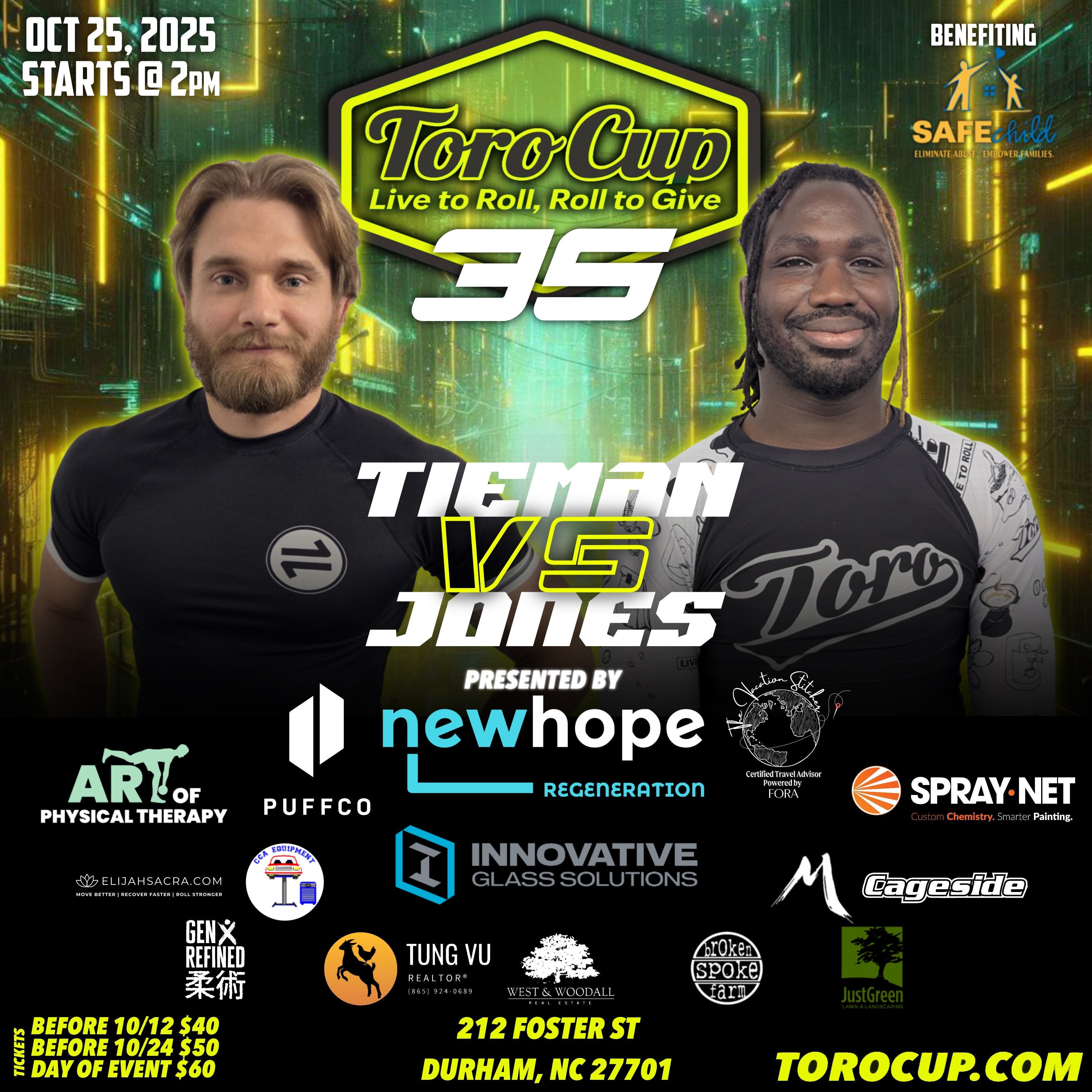 4. Nijel Jones (Triangle Jiu Jitsu) def. Matthew Tieman (The Jiu Jitsu ...