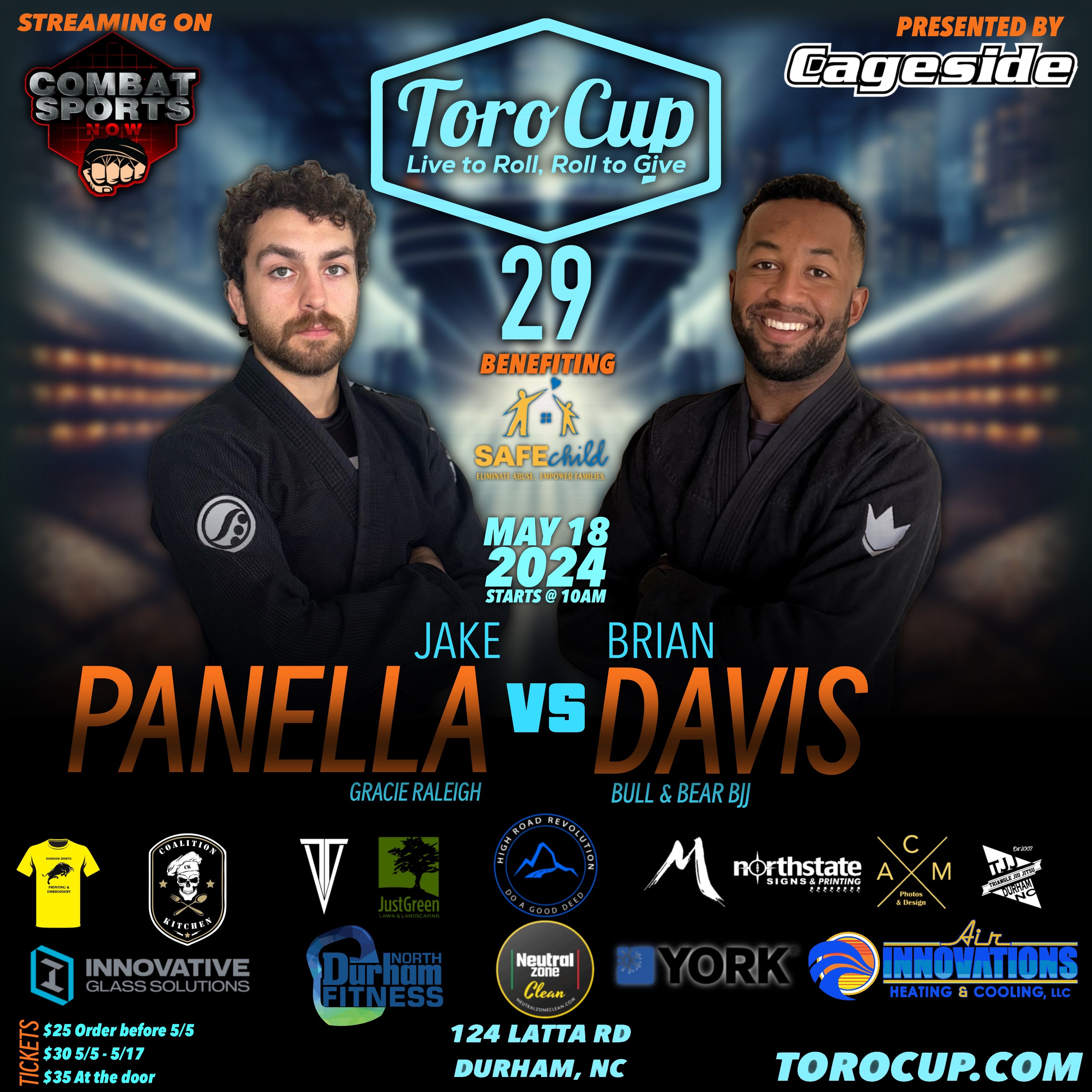 Jake Panella def Brian Davis 14-2 – Torocup