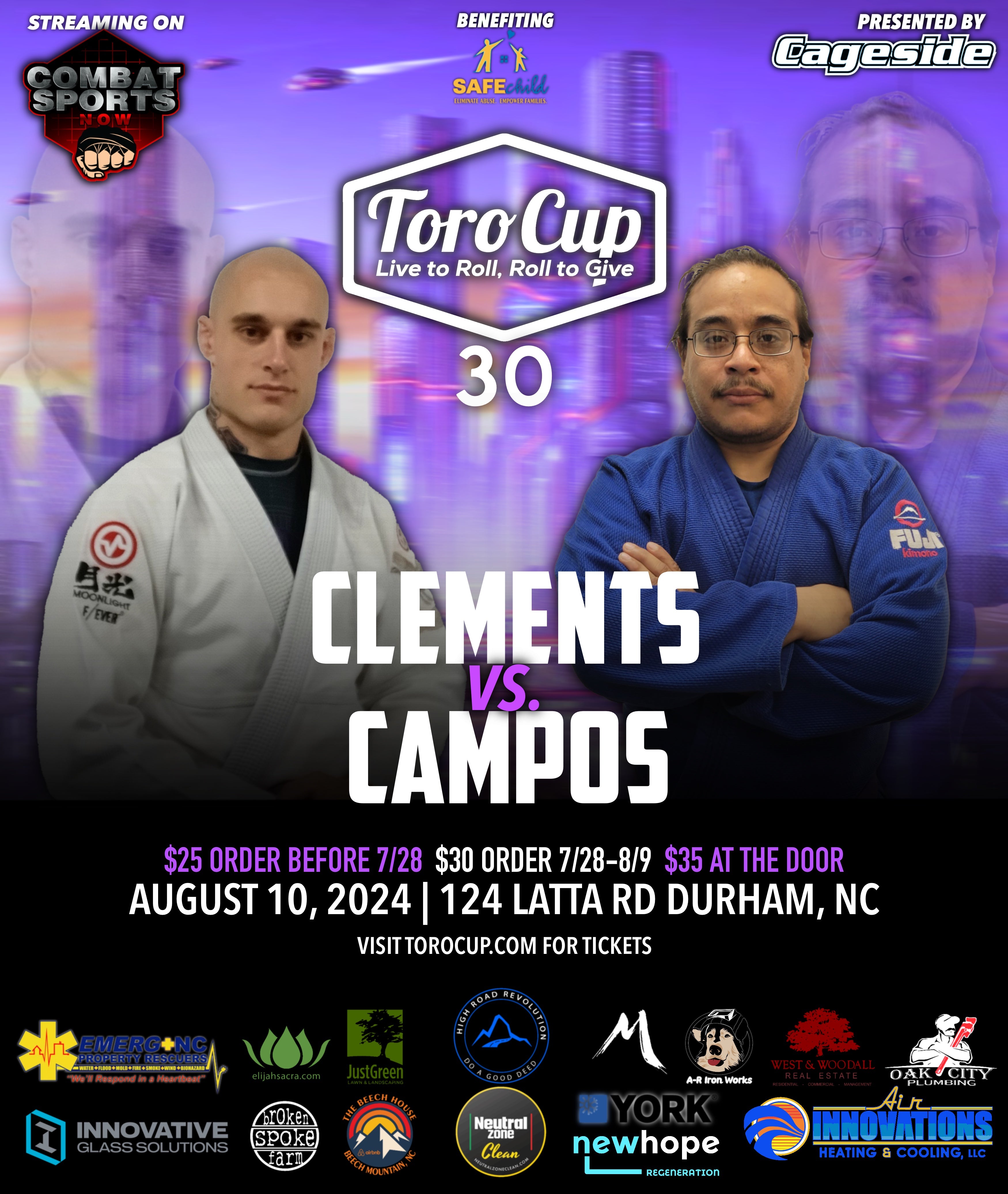 Austin Clements def Jose Campos 4-0 Overtime – Torocup